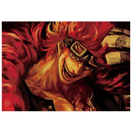 One Piece Character Eustass Kid comic Retro Kraft Poster - One Piece ...