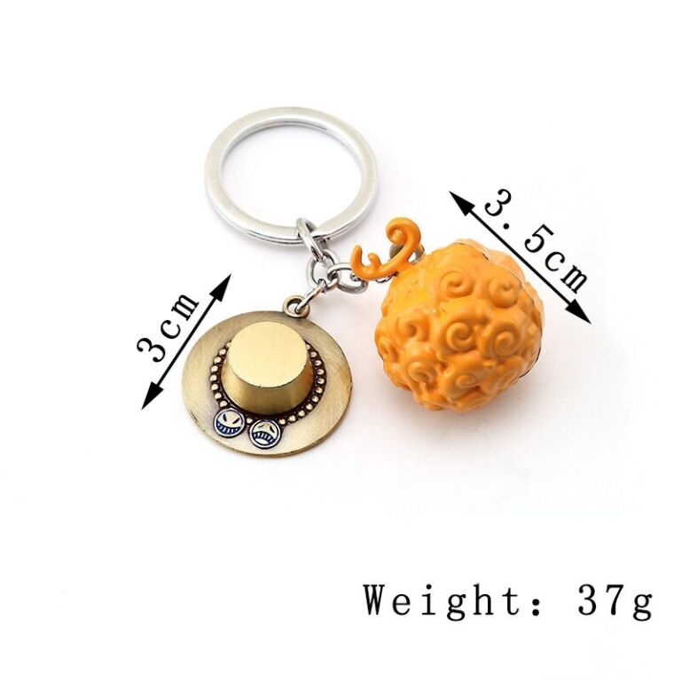 One Piece Keychain Metal-Devil Fruit Keychain - Official One Piece ...