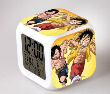 One Piece Digital Clocks Figure Luffy - Official One Piece Merch ...