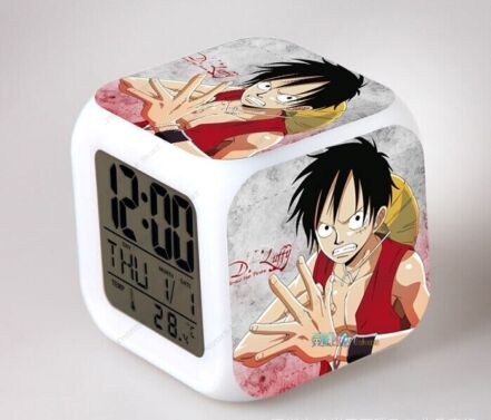 One Piece Digital Clocks Figure Luffy - Official One Piece Merch ...
