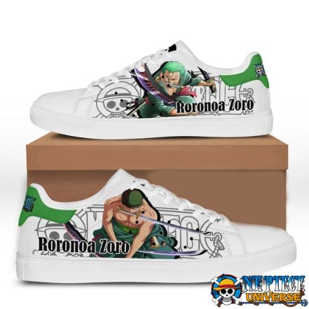 Zoro Custom Skate Shoes One Piece Custom Shoes - One Piece Universe ...