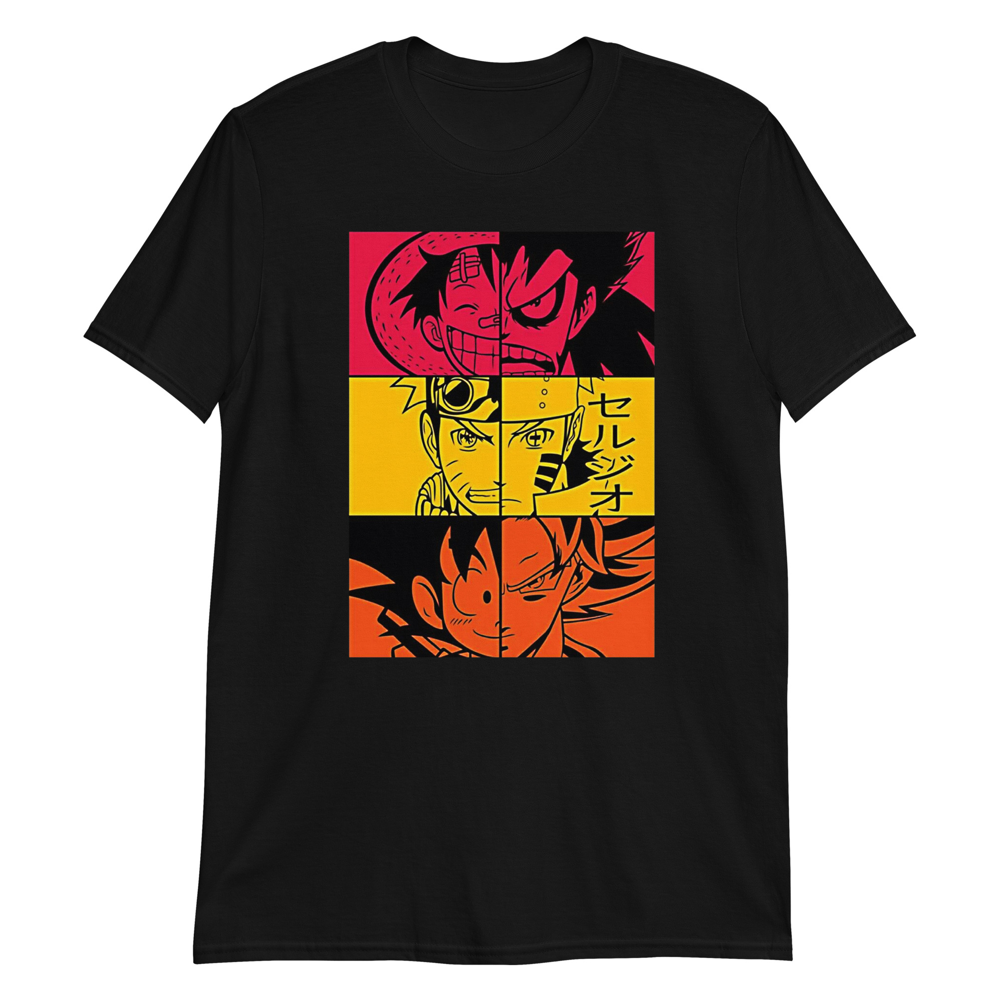 One Piece Monkey D. Luffy Gear 5 Wanted Unisex T-Shirt - Official One ...