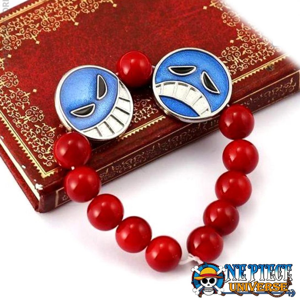 One Piece Luffy Jolly Roger Bracelet - Official One Piece Merch ...