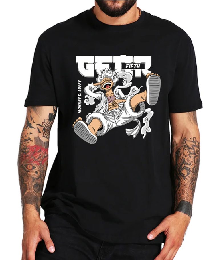 Monkey D. Luffy Gear FIFTH T-Shirt - Official One Piece Merch ...