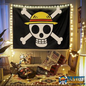 One Piece Custom Jolly Roger Flag | One Piece Universe Store