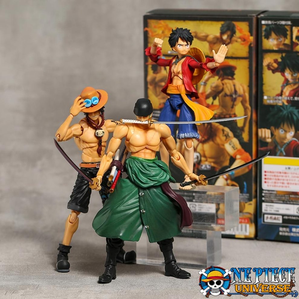 One Piece Ace - Luffy - Zoro Action Figure Collection 7" | One Piece ...