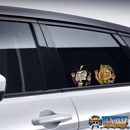 Chopper Car Sticker Vinyl Decal 3D Holography - Official One Piece ...