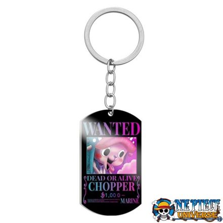 Chopper One Piece Keychain Wanted Posters - Official One Piece Merch ...