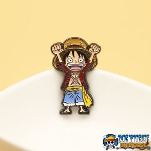 Luffy Enamel Pins Cute Accessories - One Piece Universe Store ...