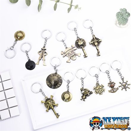 One Piece Luffy Keychain Metal - Official One Piece Merch Collection ...