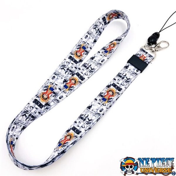 One Piece Luffy Lanyard Soft Fabric | One Piece Universe
