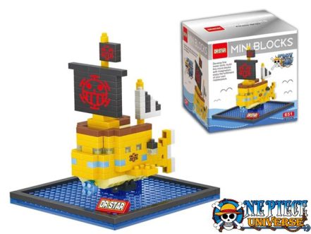 Pirate Ship Building Blocks Anime Figure | One Piece Universe