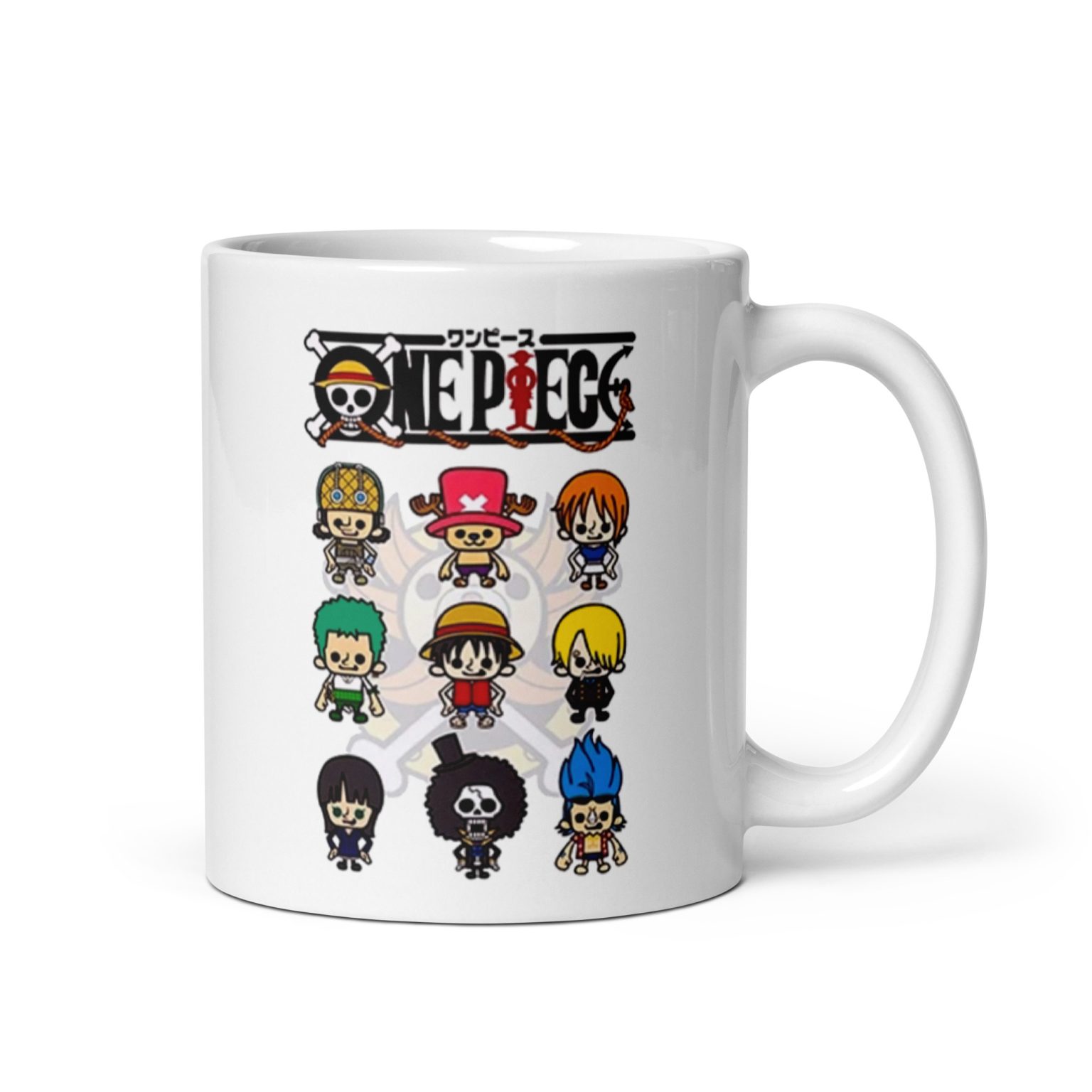 One Piece Main Characters Funny Mug - One Piece Universe Store ...