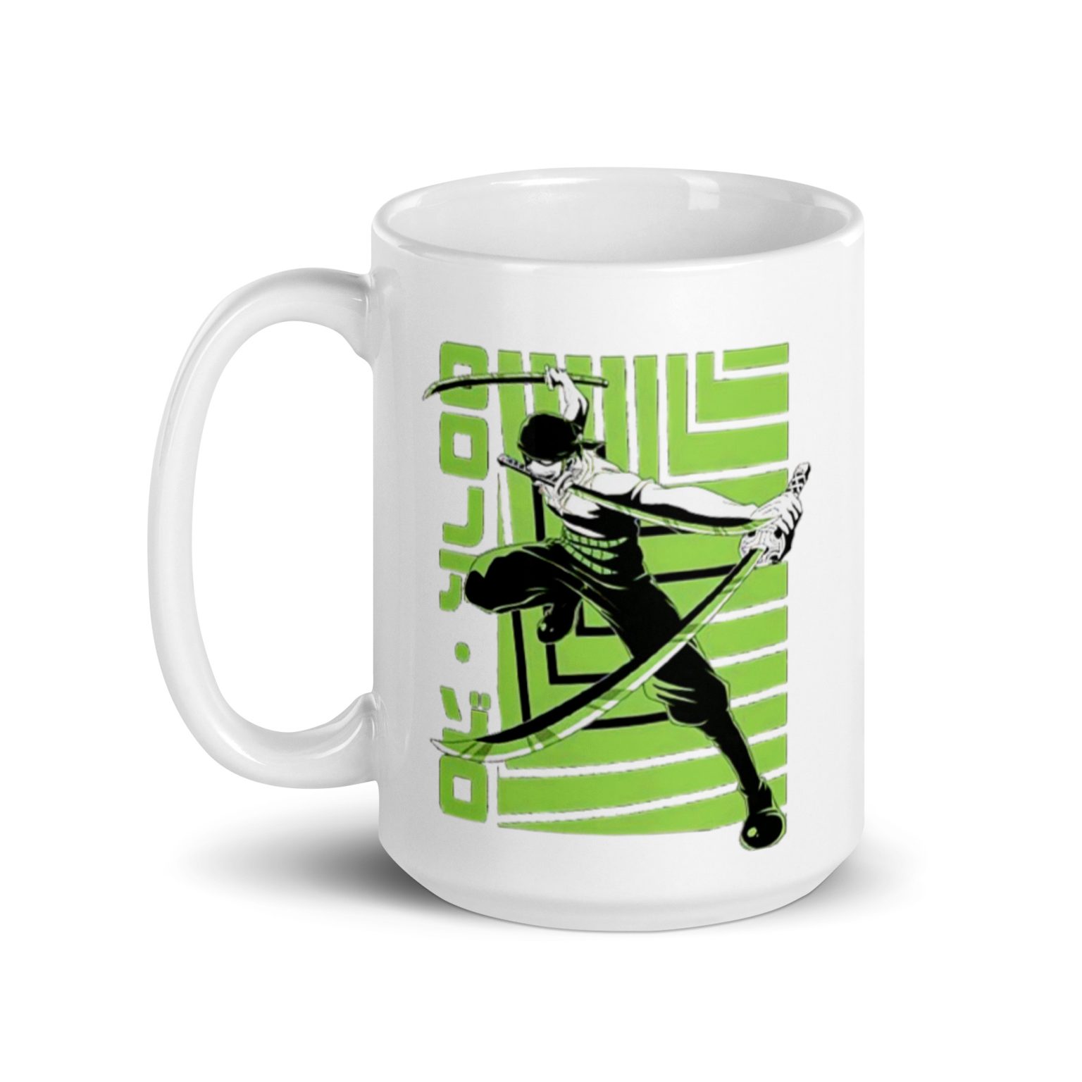 Roronoa Zoro Vintage glossy mug - Official One Piece Merch Collection ...