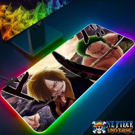 One Piece Zoro Mouse Pad RGB Led - Official One Piece Merch Collection ...
