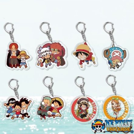 Zoro One Piece Keychain Acrylic - One Piece Universe Store - Official ...