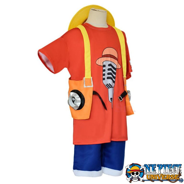 One Piece Luffy Film Red Outfit Amazing Cosplay Halloween | One Piece ...
