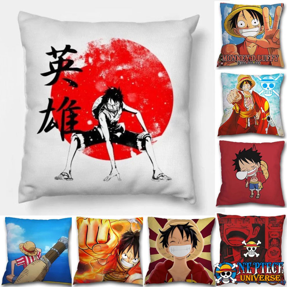 Luffy Pillow Cases Design Print 2-sided 18" (20 Styles) for Sale | One ...