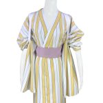 Sanji Wano Outfit Costume Kimono Cosplay Yellow Pattern for Sale | One ...