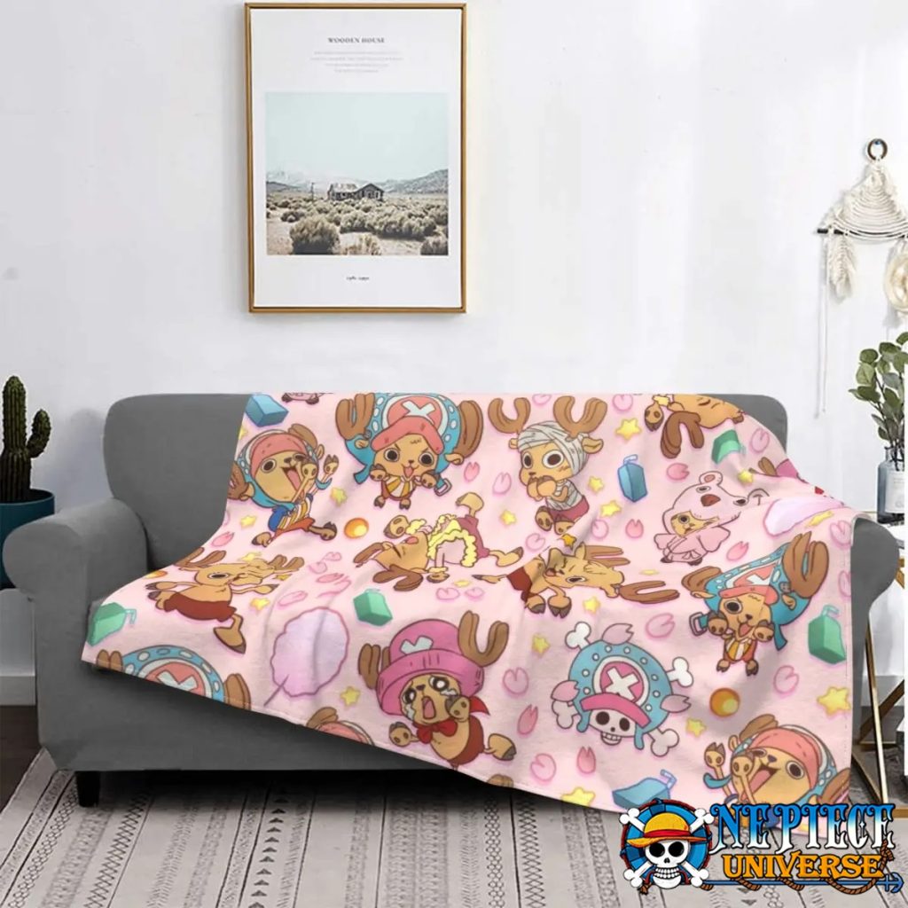 Tony Tony Chopper Blanket Flannel New 2024 | One Piece Universe Store