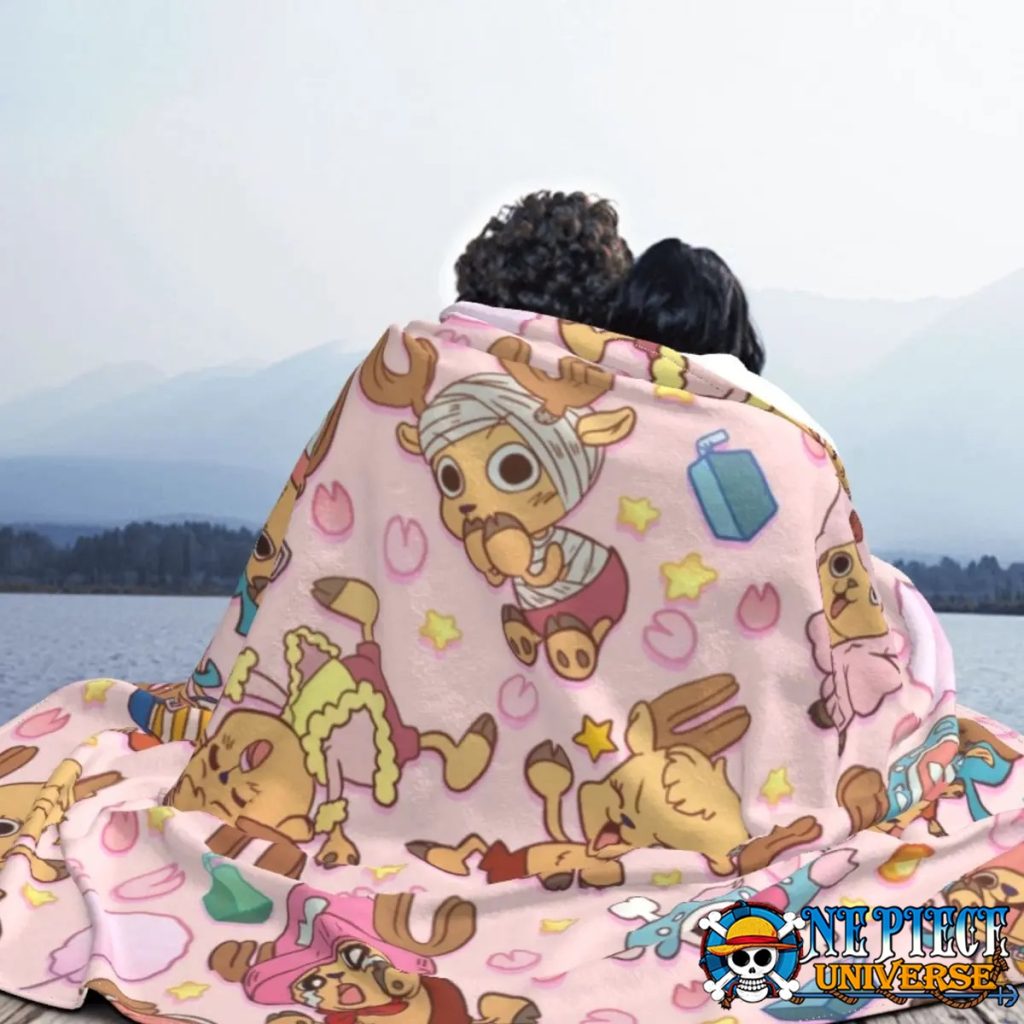 Tony Tony Chopper Blanket Flannel New 2024 | One Piece Universe Store