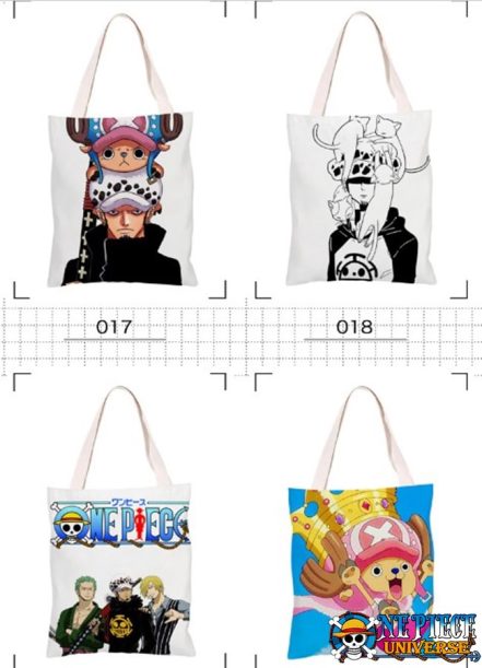 One Piece Characters Vs Chopper Tote Bag Canvas | One Piece Universe