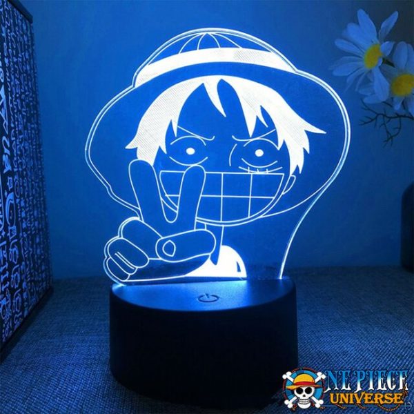 Anime Lampe Luffy And Zoro 3D LED Night Light | One Piece Universe