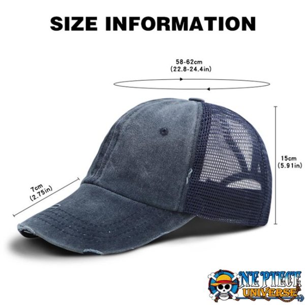 Cute Luffy Cap Colorful 100% Cotton Unisex | One Piece Universe