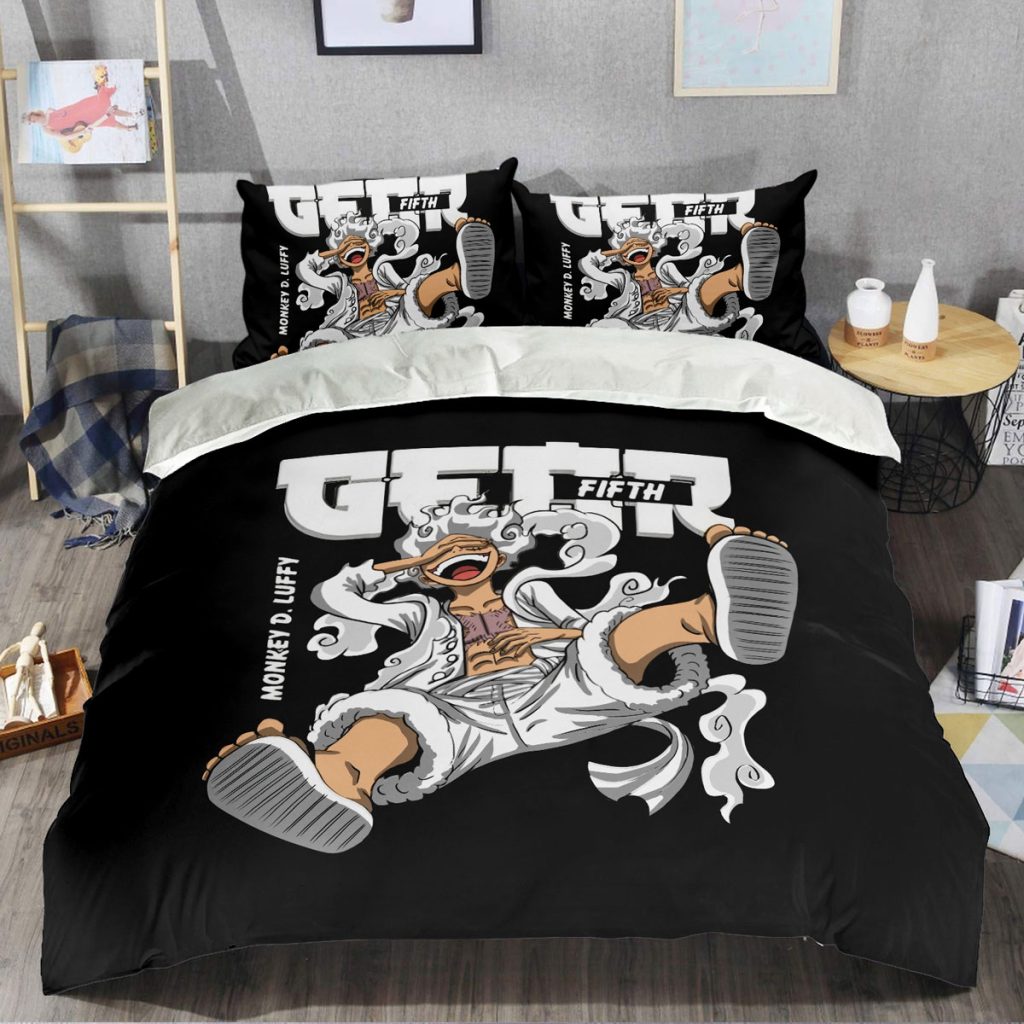 One Piece Luffy Gear 5 Fifth Bed Sets for Sale | One Piece Universe