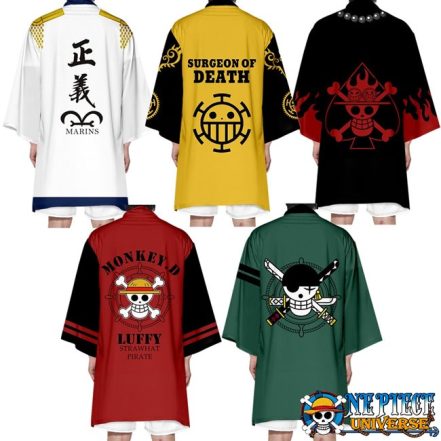 One Piece Characters Vs Luffy Haori Anime | One Piece Universe
