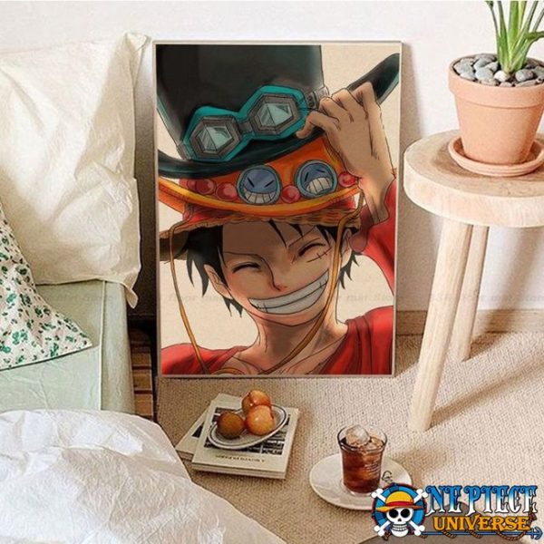 Luffy Poster HD All Characters Strawhat Members (13 Colors) | One Piece ...