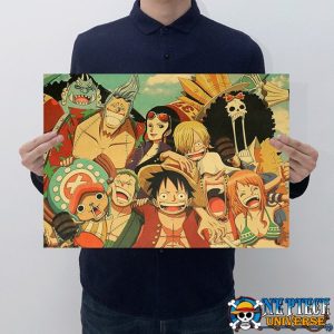 One Piece Characters And Nami Poster Wall Decor | One Piece Universe