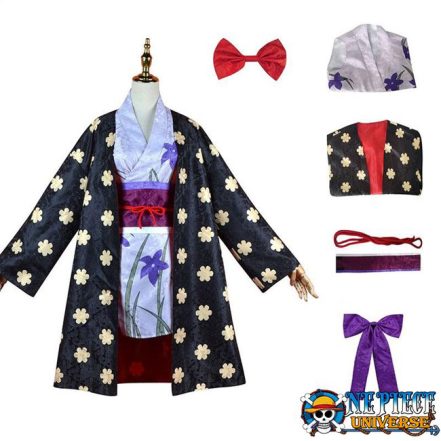 Wano Arc Nico Robin Kimono Dress Cosplay | One Piece Universe