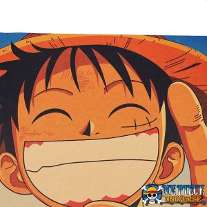 One Piece Luffy Poster 51x36CM Anime Vintage | One Piece Universe