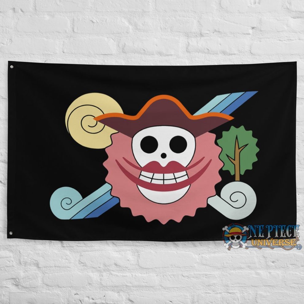Whitebeard Jolly Roger Flag (One Piece Whitebeard Flag) | One Piece ...