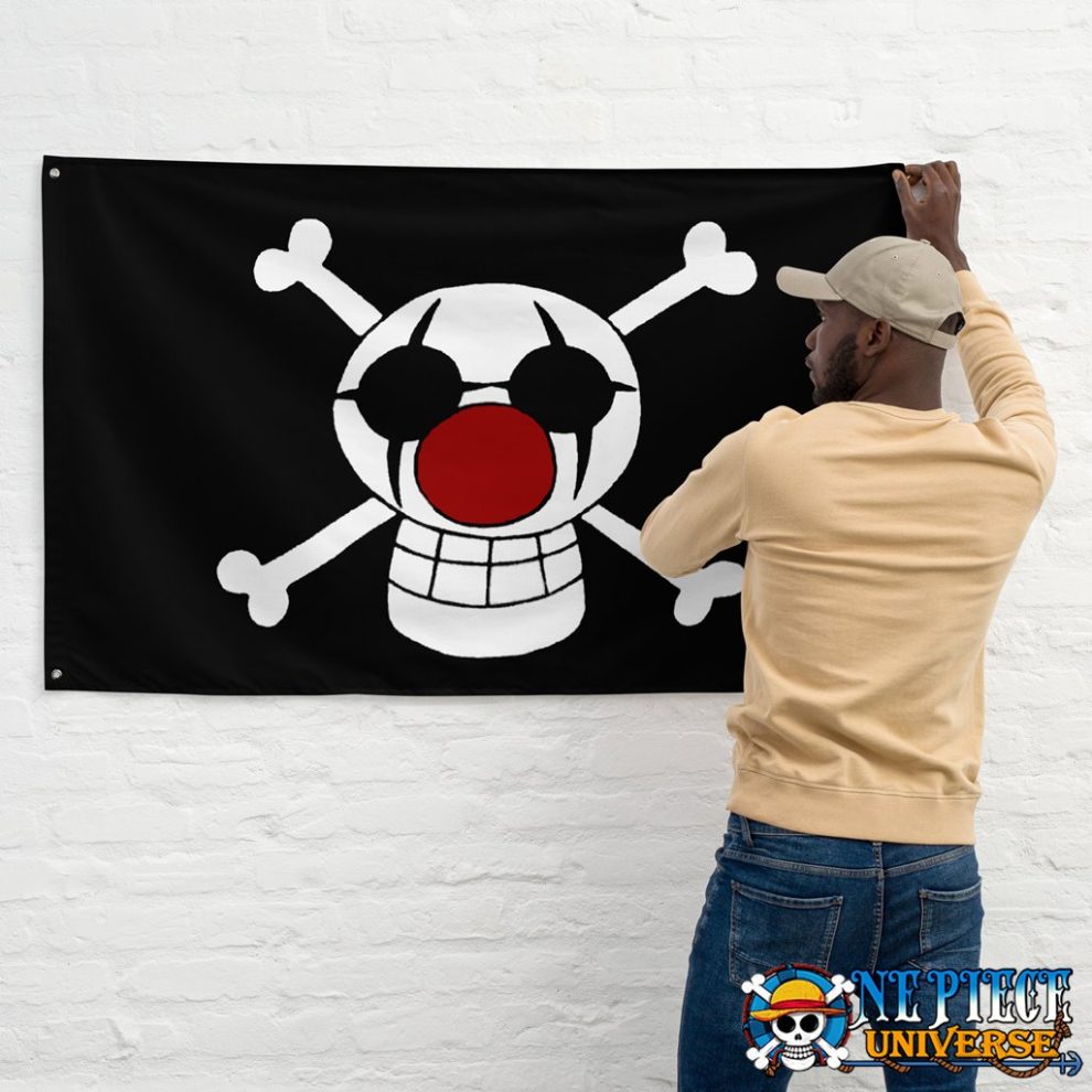 One Piece Buggy Jolly Roger Flag (3 Styles) | One Piece Universe Store