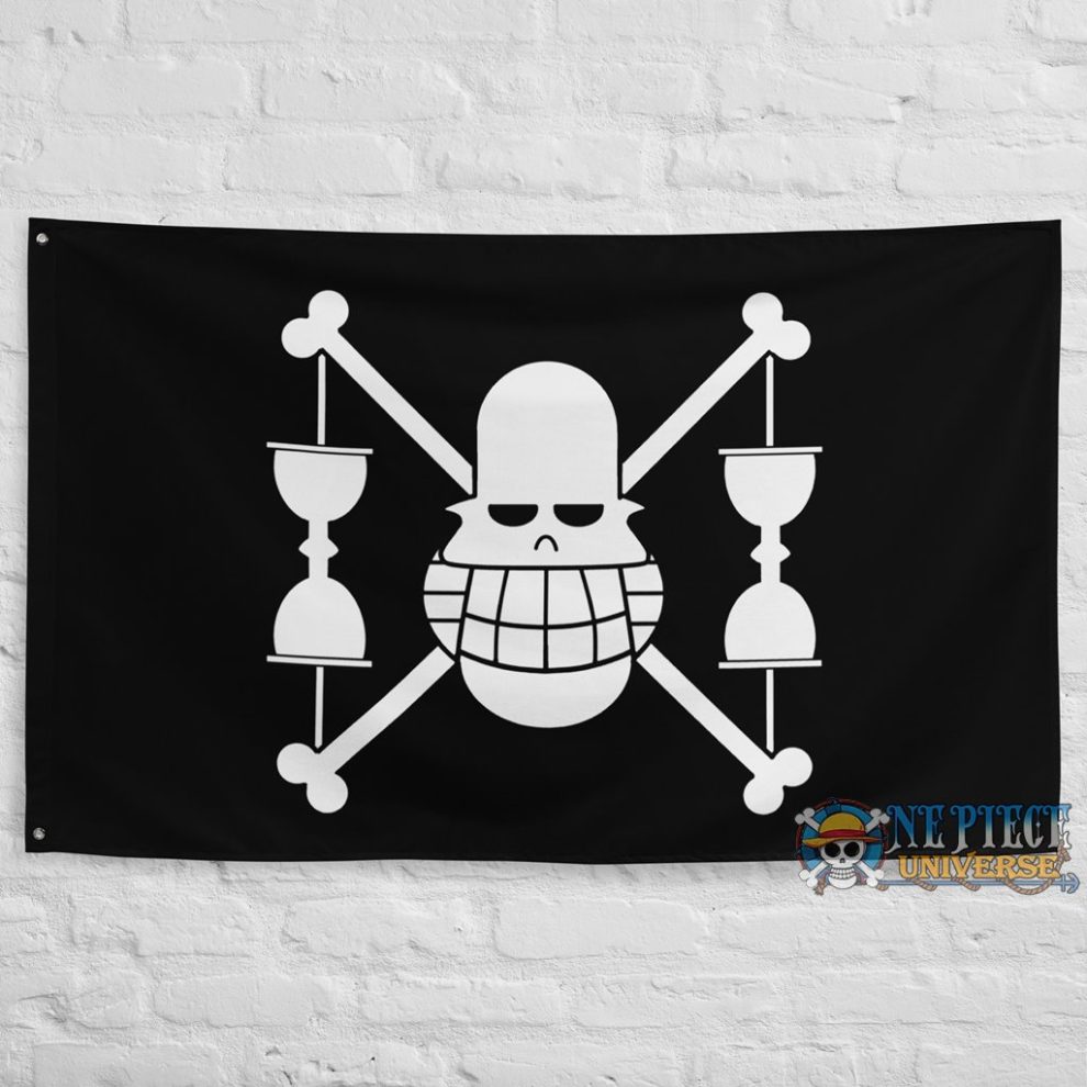 One Piece Don Krieg Pirate Flag Jolly Roger (2 Colors) | One Piece ...
