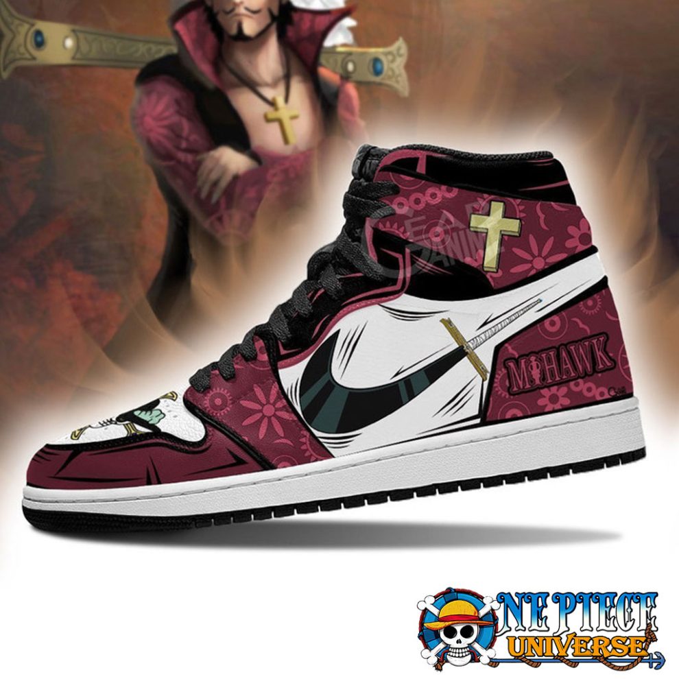 One Piece Dracule Mihawk Sword Sneakers Custom Shoes