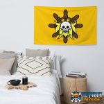 One Piece Jolly Roger Golden Lion Pirates Flag (2 Colors) | One Piece ...