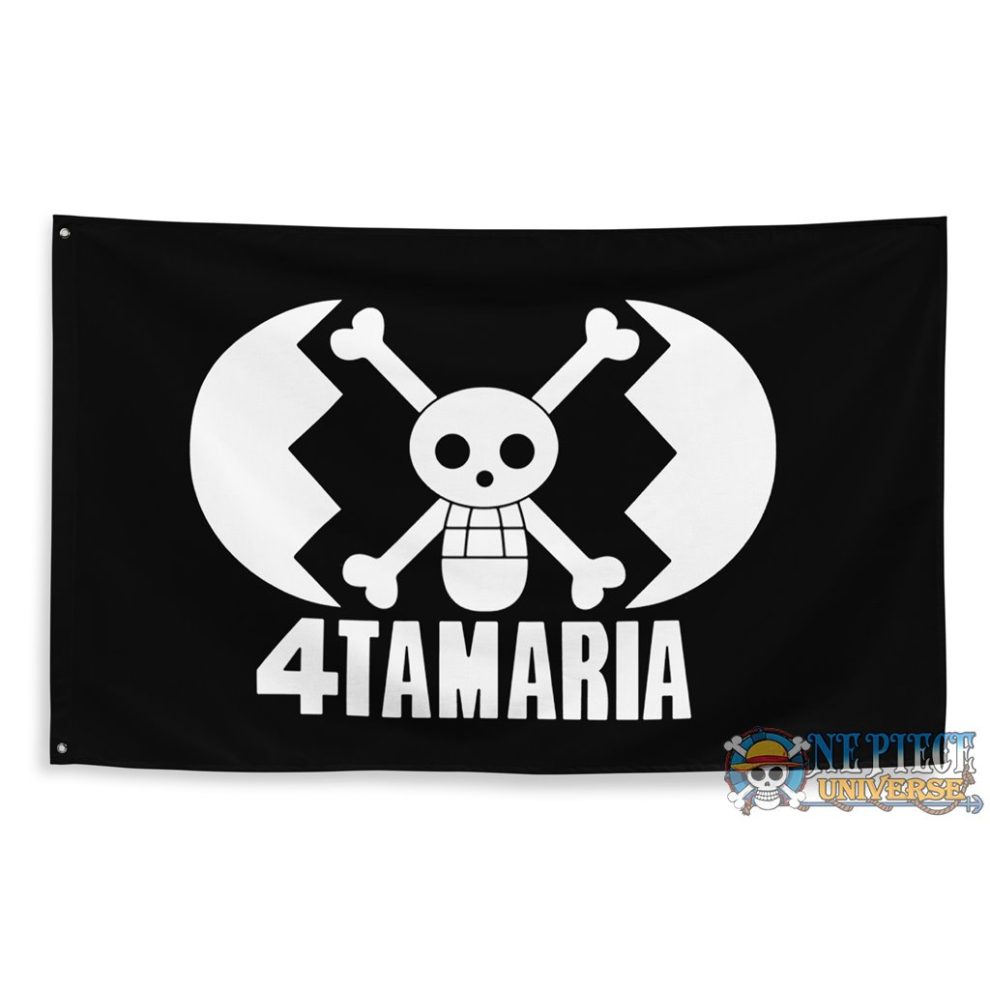 Whitebeard Jolly Roger Flag (One Piece Whitebeard Flag) | One Piece ...
