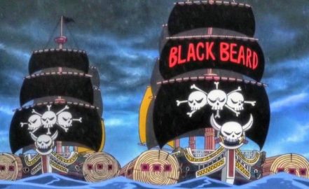 What does Blackbeard's flag meaning? | One Piece Universe Store