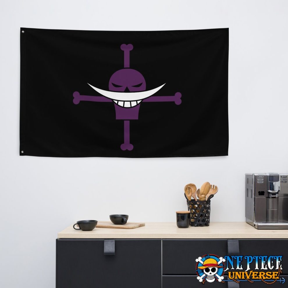 Whitebeard Jolly Roger Flag (One Piece Whitebeard Flag) | One Piece ...
