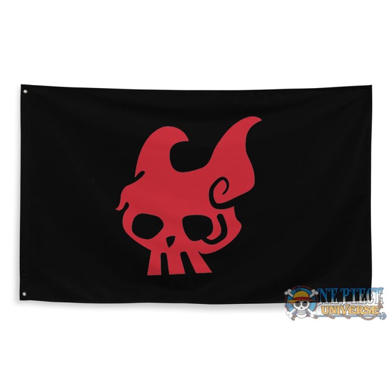 One Piece Jolly Roger Thriller Bark Pirates Flag | One Piece Universe Store