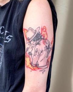 Top 70 One Piece Portgas D. Ace Tattoo [ Update 2024 ] | One Piece Universe