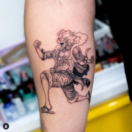Explore 70+ Luffy Tattoo Ideas Hottest 2024 | One Piece Universe