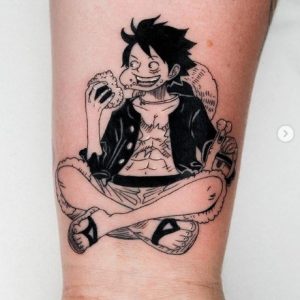 Explore 70+ Luffy Tattoo Ideas Hottest 2024 | One Piece Universe