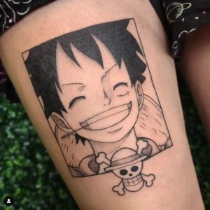 Explore 70+ Luffy Tattoo Ideas Hottest 2024 | One Piece Universe