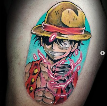 Explore 70+ Luffy Tattoo Ideas Hottest 2024 | One Piece Universe