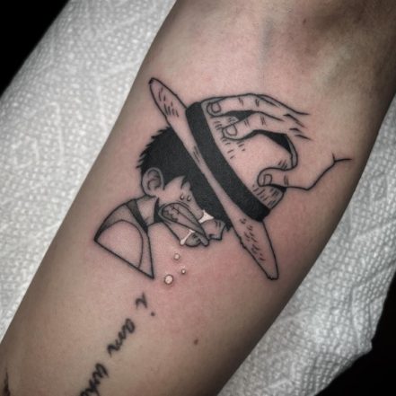 Explore 70+ Luffy Tattoo Ideas Hottest 2024 | One Piece Universe
