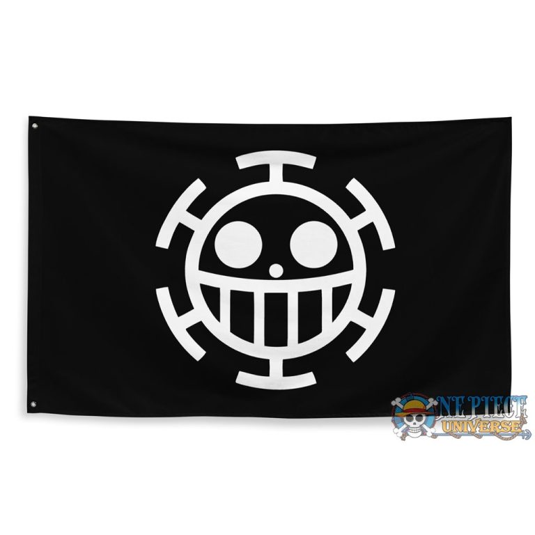 Heart Pirates Flag (Trafalgar Law Jolly Roger) | One Piece Universe Store
